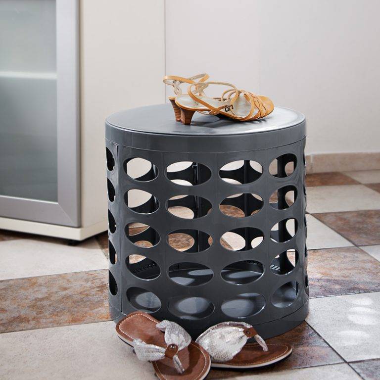 Otto Storage - OTTO Storage Stool – Grey