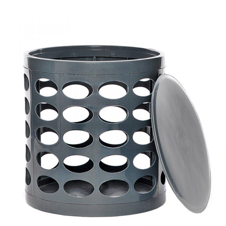 Otto Storage - OTTO Storage Stool – Grey