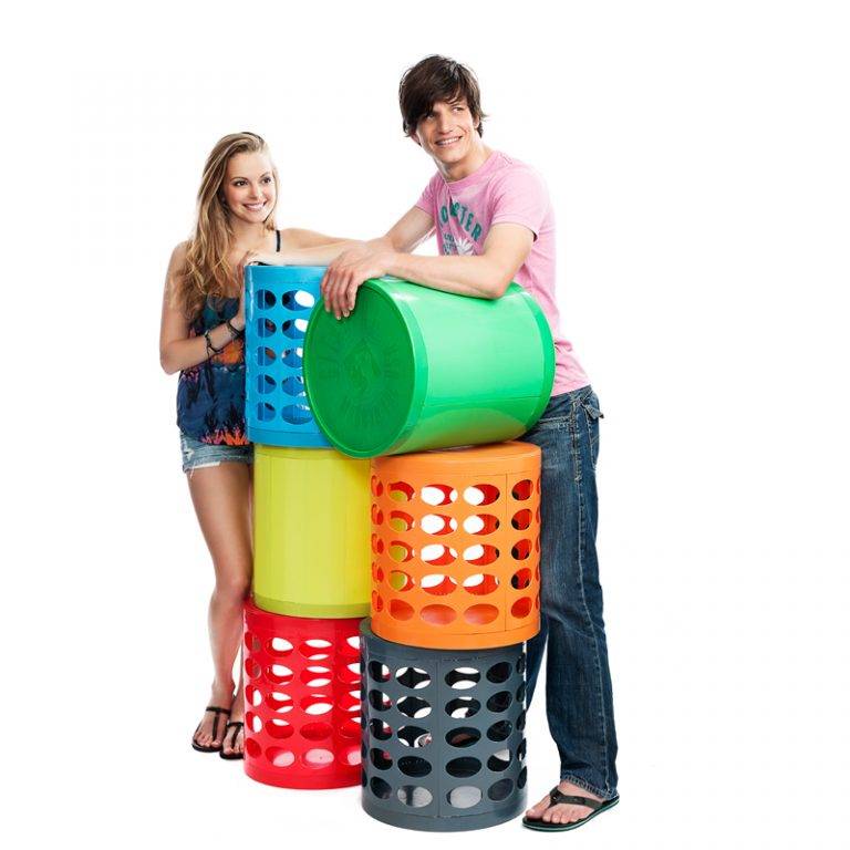 Otto Storage - OTTO Storage Stool Solid – Green