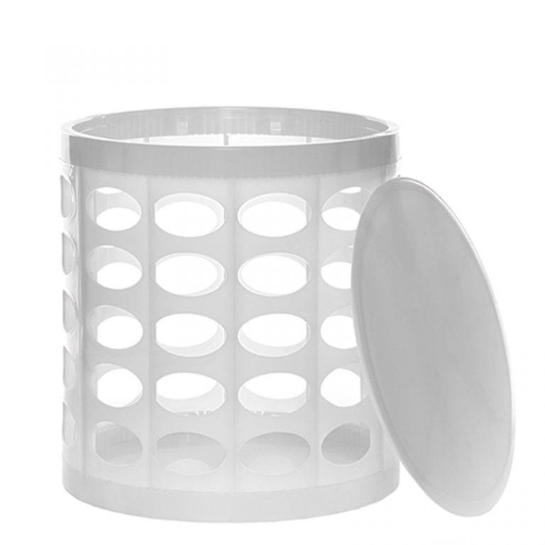 Otto Storage - OTTO Storage Stool – White